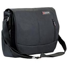 Monolith Laptoptasche Courier Polyester Schwarz 41,5 x 13 x 31 cm