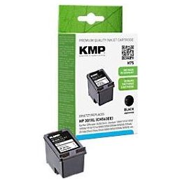 KMP Kompatibel HP 301XL Tintenpatrone CH563EE Schwarz