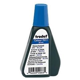 trodat 7011 Stempelfarbe Blau, 28 ml