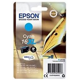 Epson 16XL Original Tintenpatrone C13T16324012 Cyan