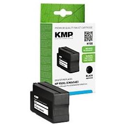 KMP Kompatibel HP 950XL Tintenpatrone CN045AE Schwarz