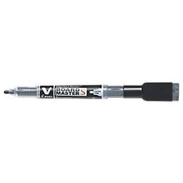 Pilot Pen Pilot V-Board Master S Nein Whiteboard-Marker Schwarz Extra Fein Rundspitze 1,3 mm