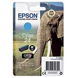Epson 24 Original Tintenpatrone C13T24224012 Cyan