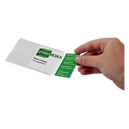 Durable Selbstklebe-Taschen Pocketfix Transparent Polyvinylchlorid 62 x 93 mm 100 Stück