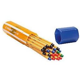 Stabilo point 88 Fineliner 0.4 mm Nadelspitze Farbig sortiert Point 88 20 Stück