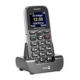 Doro Prime 213 4,3 cm (1,7 Zoll) Mobiltelefon Mobiltelefon Grau
