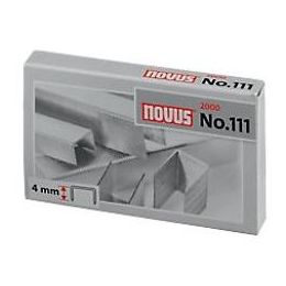 Novus Novus OFFICE Heftklammern Nr. 111 042-0036 Stahl Silber 2000 Heftklammern