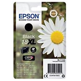 Epson 18XL Original Tintenpatrone C13T18114012 Schwarz