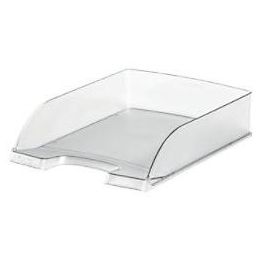 Leitz Plus Briefablage 5227 DIN A4 Transparent Frost 25,5 x 35,7 x 7 cm