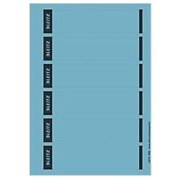 Leitz PC-beschriftbare Selbstklebende Rückenschilder 1686 Für Leitz 1050 Qualitäts-Ordner Blau 39 x 192 mm 150 Stück