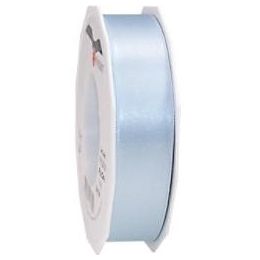 PRÄSENT PRAESENT Doppelsatin 7182525-602 Hellblau 25 mm x 25 m 2 Stück