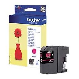 Brother LC121M Original Tintenpatrone Magenta