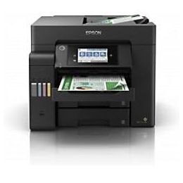 Epson EcoTank ET-5850 Farb Tintenstrahl All-in-One Drucker DIN A4 Schwarz C11CJ29401