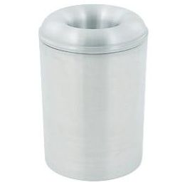 V-PART Papierkorb Aluminium 13 L 30,2 cm (H) Silber