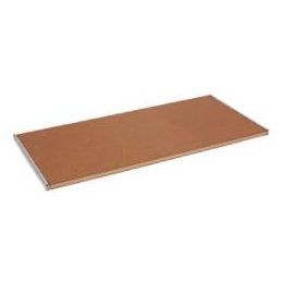 Manuflex Fachboden 2 Fachböden Holz 970 x 300 mm Braun 2 Stück
