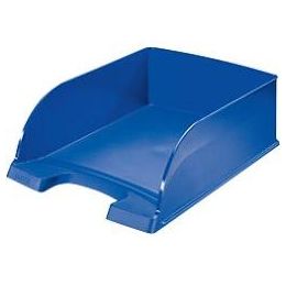 Leitz Plus Briefablage 5233 Jumbo DIN A4 Blau 25,5 x 35,7 x 10,3 cm