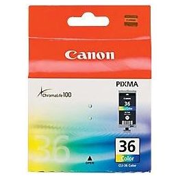 Canon CLI-36C/M/Y Original Tintenpatrone Cyan, Magenta, Gelb