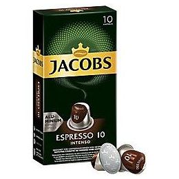 Jacobs Espresso 10 Intenso Kaffeekapseln 10 Stück à 5.2 g