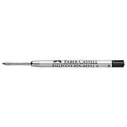 Faber-Castell Ersatzmine für Basic Kugelschreiber/148740, schwarz, Stärke M, Großraummine