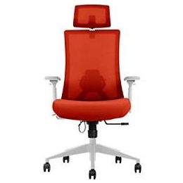 euroseats Bürostuhl Netz Orange 520 x 1111 mm