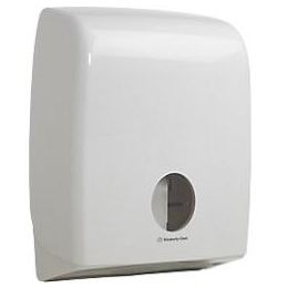 Aquarius Kimberly-Clark Professional Toilettenpapierspender Einzelblattsystem 6990 Kunststoff Weiß