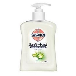 SAGROTAN Flüssigseife Flüssig Aloe Vera Weiß 3025780 250 ml