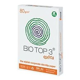 Bio Top 3 DIN A4 Druckerpapier 80 g/m2 Matt Weiß 500 Blatt