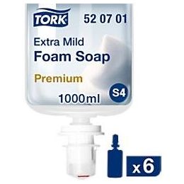 Tork Premium Schaumseife Schaum S4 Transparent 520701 6 Stück à 1 L