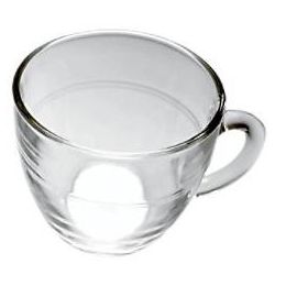 Duralex Kaffeetasse Glas 220 ml Transparent 6 Stück