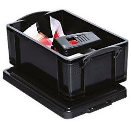 Really Useful Box Aufbewahrungsbox 9BK 9 L Schwarz Kunststoff 25,5 x 39,5 x 15,5 cm