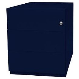 Bisley Rollcontainer Note 3 Schubladen Oxfordblau 420 x 565 x 495 mm