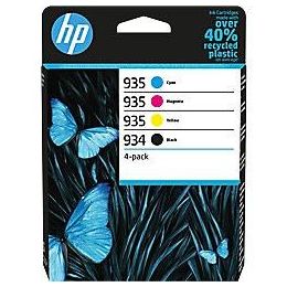 HP 934/5 Original Tintenpatrone 6ZC72AE Schwarz, Cyan, Magenta, Gelb Multipack 4 Stück