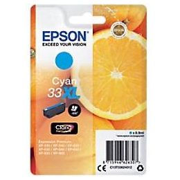 Epson 33XL Original Tintenpatrone C13T33624012 Cyan