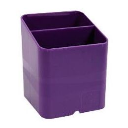 Exacompta Stifthalter 67720D Polystyrol Violett 7,4 x 7,4 x 9,3 cm 10 Stück