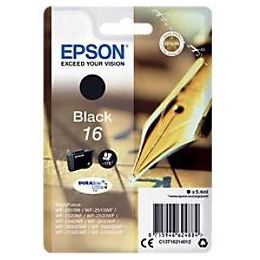 Epson 16 Original Tintenpatrone C13T16214012 Schwarz