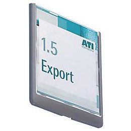 Durable CLICK SIGN Türschild Kunststoff 1,1 x 14,9 cm