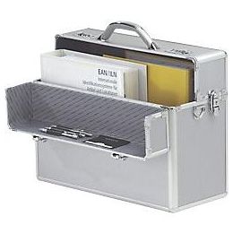 alumaxx Pilotenkoffer ALPHA 47 x 20 x 36,5 cm Silber