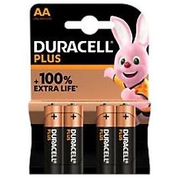 Duracell Batterie PLUS AA Alkali 1.5 V 4 4 Stück