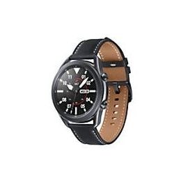 Samsung Galaxy Watch Watch3 Smartwatch Schwarz Gehäusefarbe 45 x 46.2 x 11.1 mm Gehäusegröße Schwarz Braun Armbandfarbe