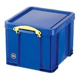 Really Useful Box Aufbewahrungsbox 35BCB 35 L Blau Polypropylen 48 x 39 x 31 cm