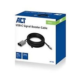 ACT USB-C-Signalverstärker-Verlängerungskabel, 5 Meter