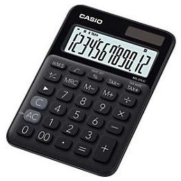 Casio Tischrechner MS-20UC-BK 12-stelliges Display Schwarz