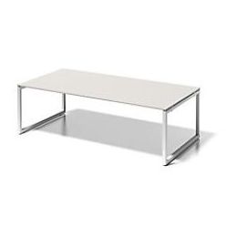 Bisley Cito Konferenztisch Rechteckig Hellgrau O-Fuß-Gestell 2.400 (B) x 1.200 (T) x 740 (H) mm MFC (Melaminbeschichtete Spanplatte), Stahl