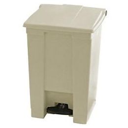 Rubbermaid Polyethylen-Abfalleimer 45,4 L 60 x 40 x 60 cm Beige