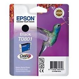 Epson T0801 Original Tintenpatrone C13T08014011 Schwarz