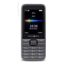 swisstone SC SC 560 1,3 Megapixel 6,1 cm (2,4 Zoll) MiniSIM Mobiltelefon Mobiltelefon Schwarz