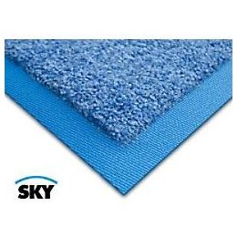 Schmutzfangmatte Sky Color Blau Polyamid, NBR-Gummi 500 x 850 mm