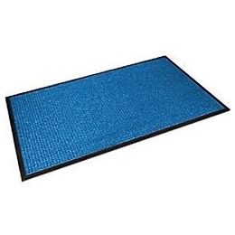 Sauberlaufmatte PROFESSIONAL LINE Diamond Blau Polypropylen, Gummi 1200 x 1800 mm