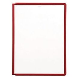 Durable Sichttafel Sherpa DIN A4 Rot PP (Polypropylen) 24,1 x 2,9 x 33,6 cm 5 Stück