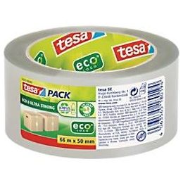 Tesa Verpackungsklebeband Tesapack Eco & Ultra Strong Transparent 66 m x 50 mm PET (Polyethylenterephthalat)